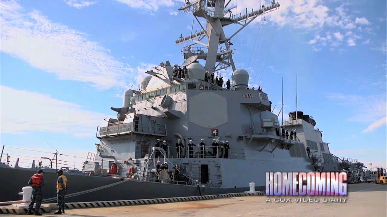 Homecoming - USS Bulkeley & USS Gonzalez Deployments