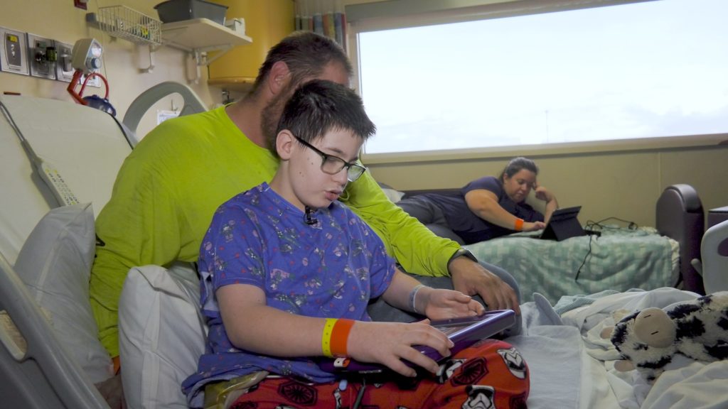 Patients Stay Connected with Personal Tablets Courtesy of Cox and PCH