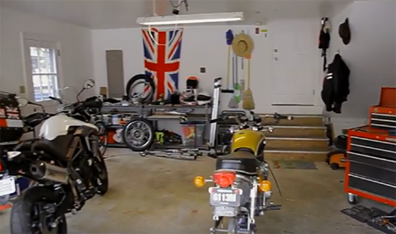 Vertically Customizing Garage Space for Motorcycles and Merging Two ...