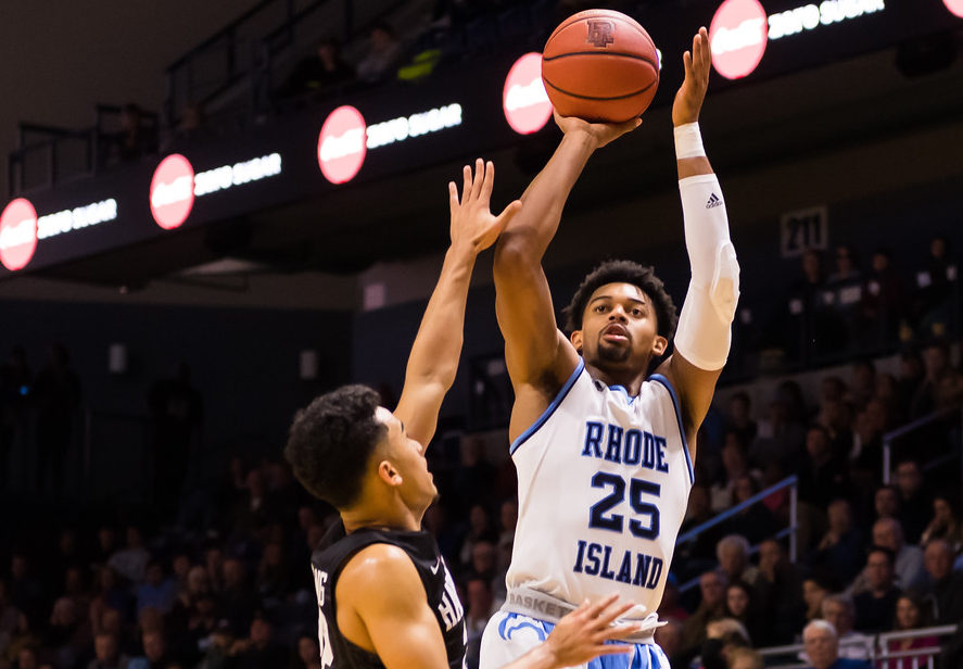 Christion Thompson Emerging as a Leader for the Young Rhody Rams