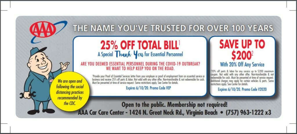 AAA Car Care Center Coupon - Yurview