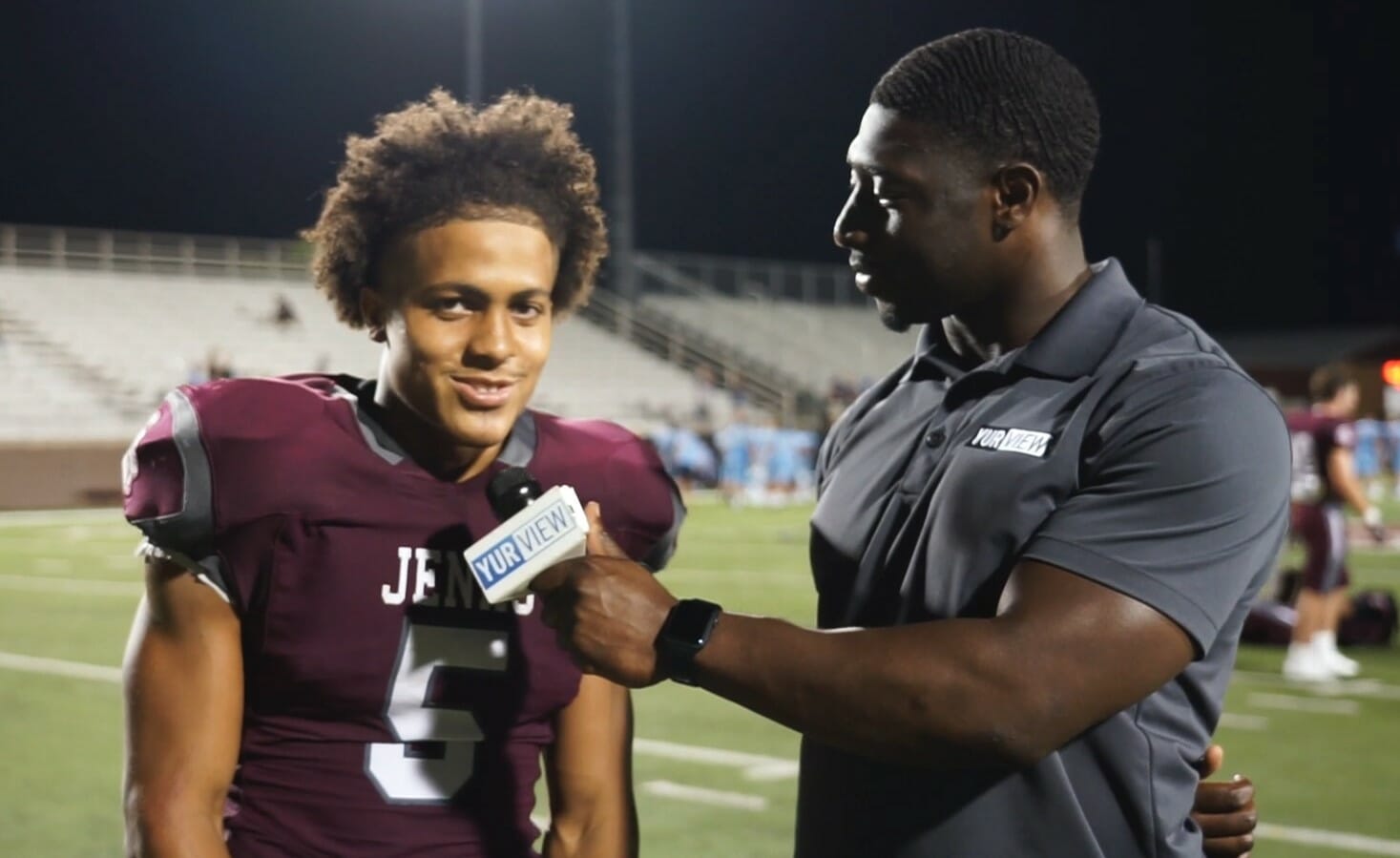 Jaiden Carroll Runs for Jenks Trojans