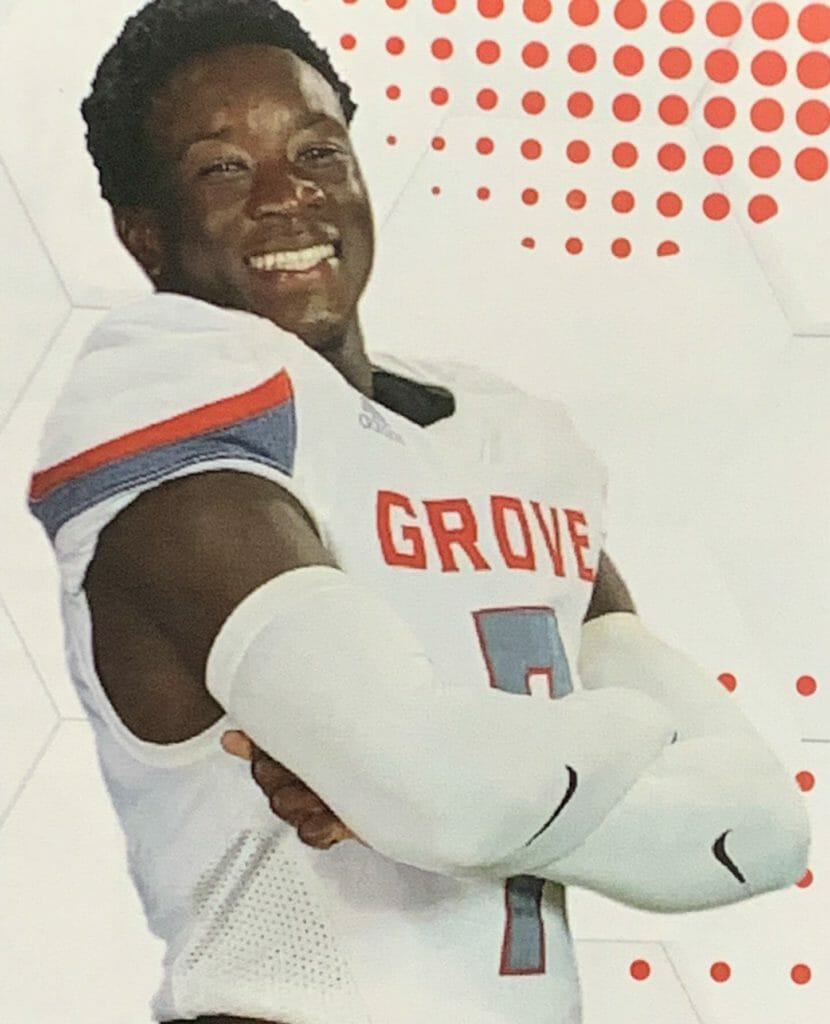 Grove’s Crawford Named Gatorade Football Player Of The Year